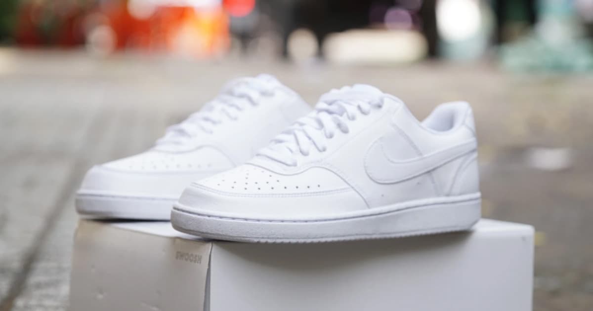 Nike Court Vision Low Next Nature 'Triple White' | Tabas.com.pe
